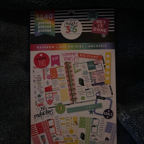 Happy Planner | Office | Rainbow Sticker Book | Poshmark